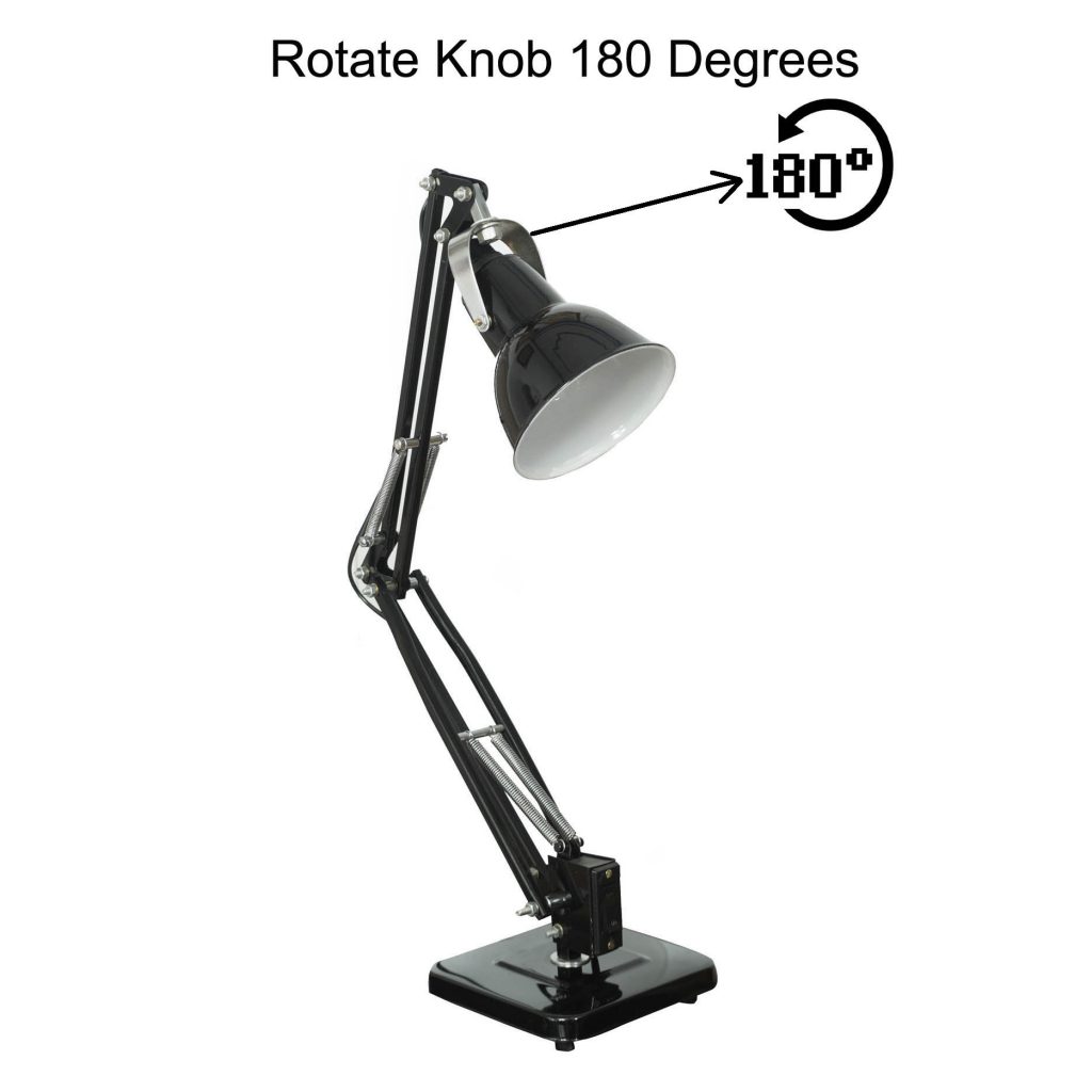 Sunsenses Black 29″ Doctor Lamp Reading / Study / Work – Sunsenses
