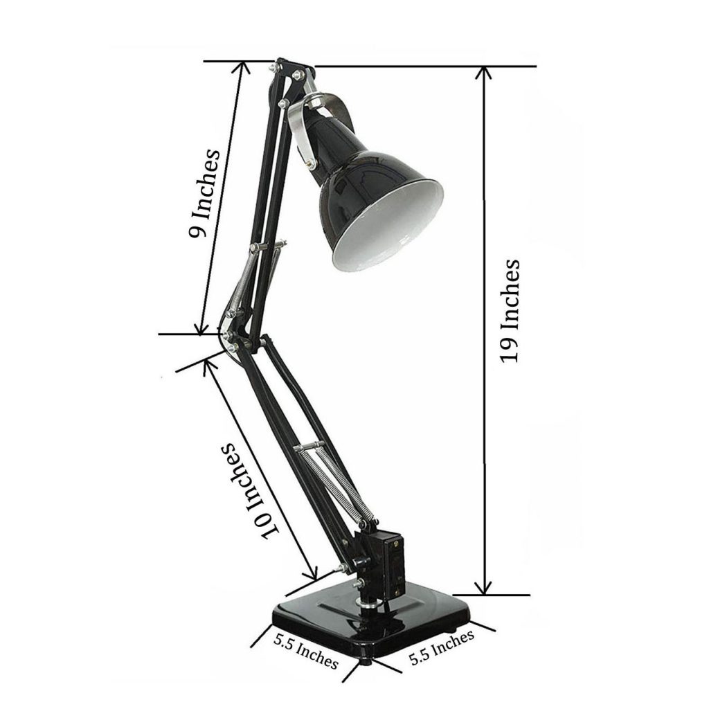 Sunsenses Black 19″ Doctor Lamp Reading / Study / Work – Sunsenses